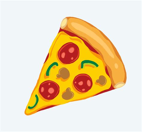 Como Desenhar Uma Pizza Librain