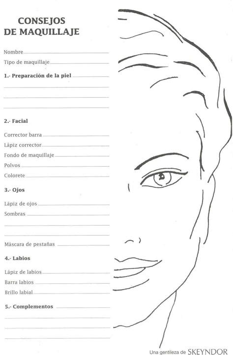 110 Ideas De Plantillas De Maquillaje Libros De Maquillaje Dibujos
