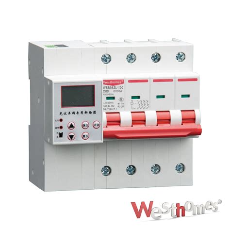 Ce Cb Approved Digital Display 6000v Elcb Smart Control Miniature