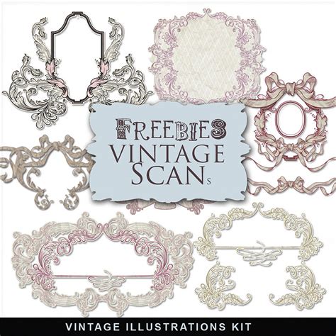 Freebies Old Style Romantic Framesfar Far Hill Free Database Of