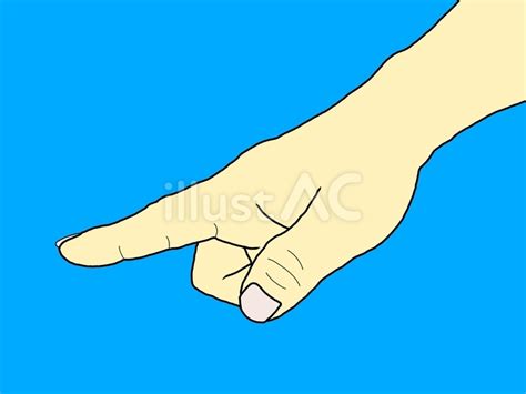 指差しイラスト No 23639688／無料イラストフリー素材なら「イラストac」