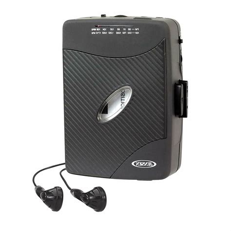 Jensen Portable Compact Design Stereo Cassette Player W Am Fm