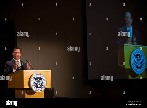 Cbp Deputy Commissioner David Aguilar Delivers An Address At The