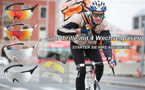 VILISUN Radsportbrillen Polarisierte Sportbrillen Fahrradbrille UV400