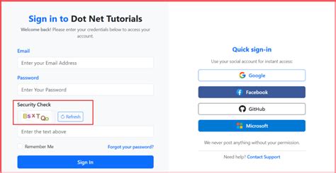 How To Implement Captcha In Aspnet Core Dot Net Tutorials