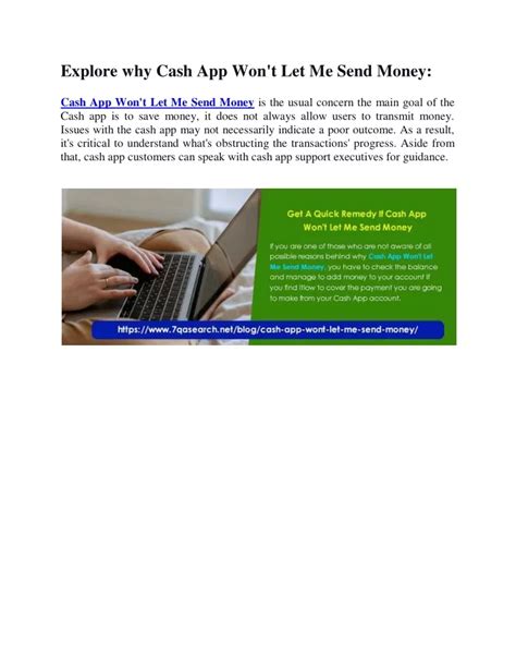 PPT Explore Why Cash App Won T Let Me Send Money PowerPoint Presentation ID