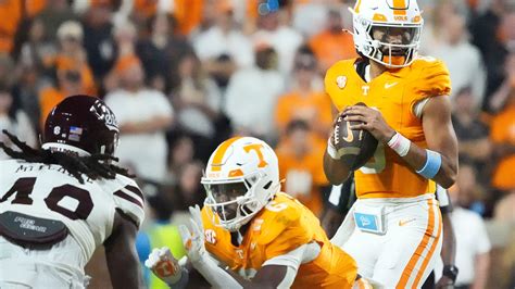 Tennessee Vs Mississippi State Final Score Vols Win But Nico Injured