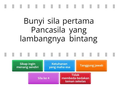 Penerapan Nilai Nilai Pancasila Dalam Kehidupan Sehari Hari Find The Match