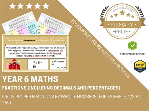 Divide Proper Fractions By Whole Numbers [for Example 1 3 ÷ 2 1 6