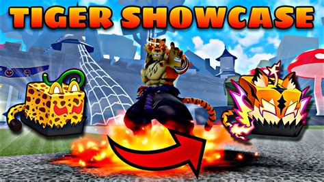 Tiger Rework Full Showcase In Blox Fruits Bloxfruits Youtube