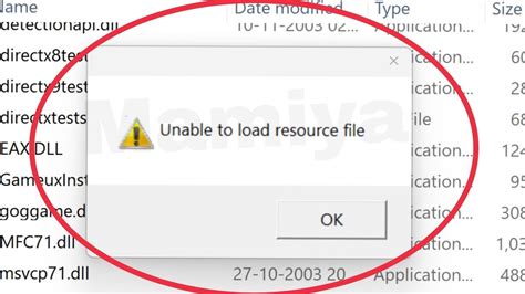 Pc Fix Unable To Load Resource File Problem In Windows 111078 Youtube