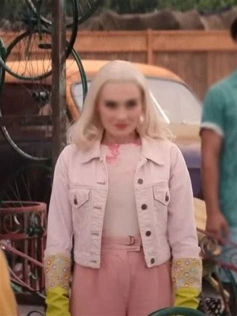 Meg Donnelly Zombies 3 Addison Pink Denim Jacket The American Outfit