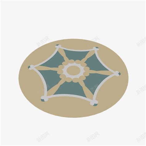 花朵花纹圆形欧式地毯png图片免费下载 素材lpygvpng 88ICON