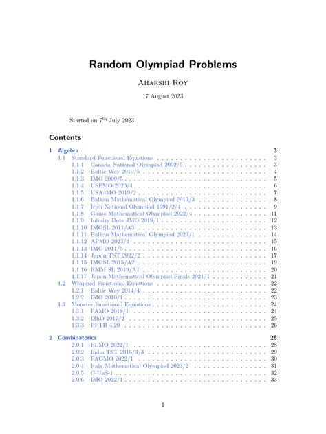 Olympiad Problems Pdf Function Mathematics Inequality Mathematics