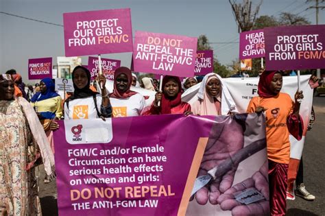 Gambias Parliament Upholds Ban On Female Genital Mutilation Womens