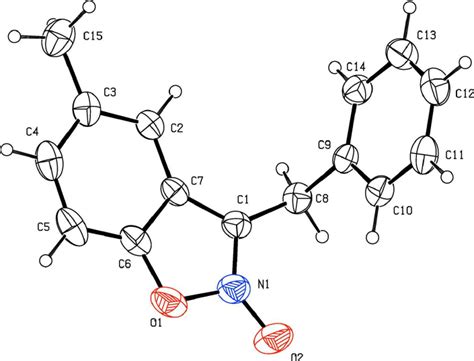 The Molecular Structure Of The Title Molecule With The Atom Numbering