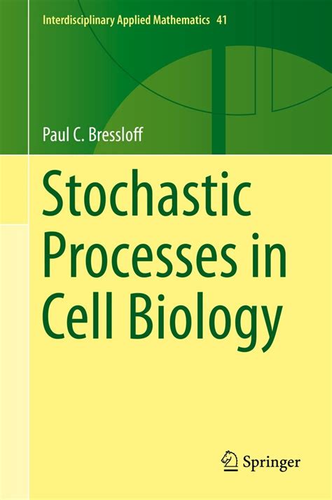 Stochastic Processes In Cell Biology Premiumjs Store