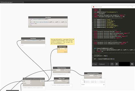 autodesk autocad geometry point3d to ds geometry civil 3d dynamo