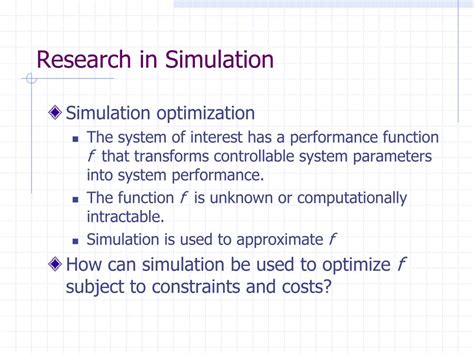 Ppt Ie 594 Research Methodology Discrete Event Simulation Powerpoint Presentation Id761741