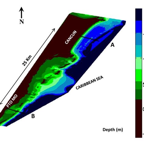 An Example Of A Swan Wave Simulation Magnitude And Direction Over The Download High