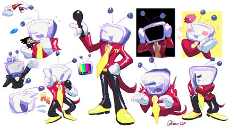 Spamton G Spamton And Ant Tenna Deltarune Drawn By Guruogursp
