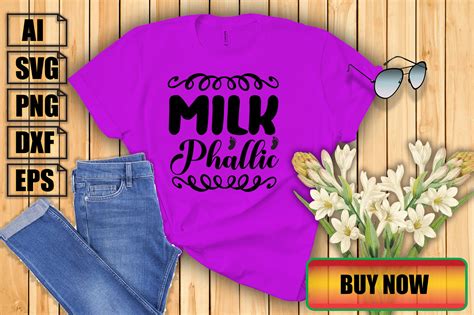 Milk Phallic Graphic By Designpanda · Creative Fabrica