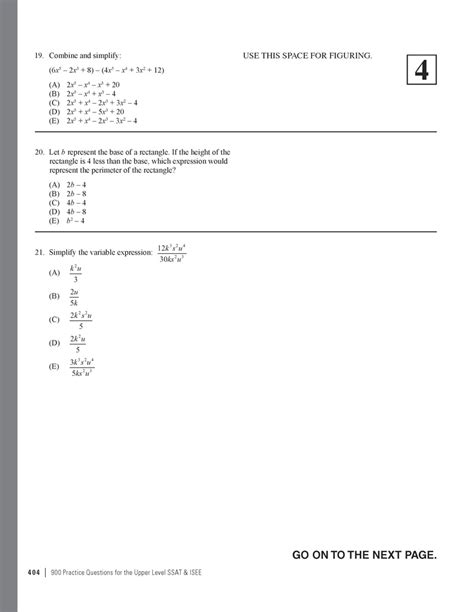Ssat Upper Level Practice Test Pdf Property And Real Estate For Rent