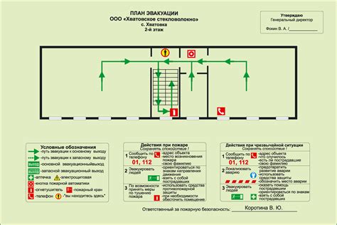 План эвакуации