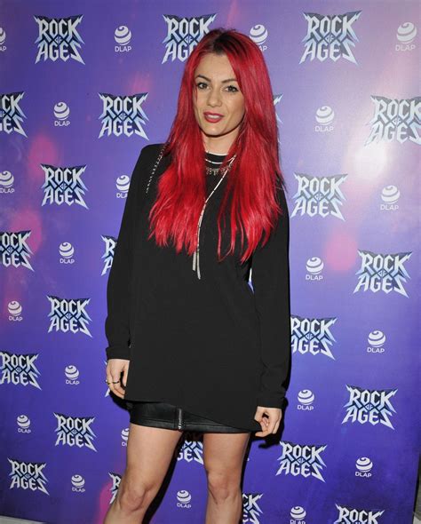 Dianne Buswell At Rock Of Ages Press Night In London 02 26 2019 Hawtcelebs