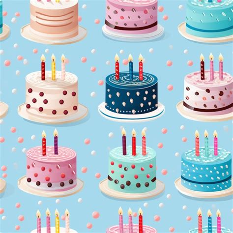 Premium Ai Image A Close Up Of A Bunch Of Cakes With Candles On Them