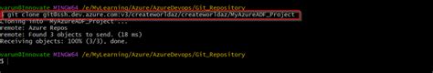 Azure Devops Setup Local Repository Git Bash Configuration SQLINFO We Play With Data And