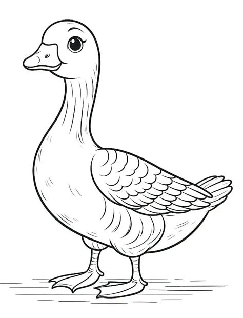 Liba Színezők Nyomtatható Liba Kifestők