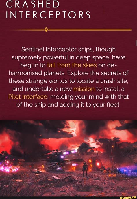 CRASHED INTERCEPTORS Sentinel Interceptor Ships Though Supremely