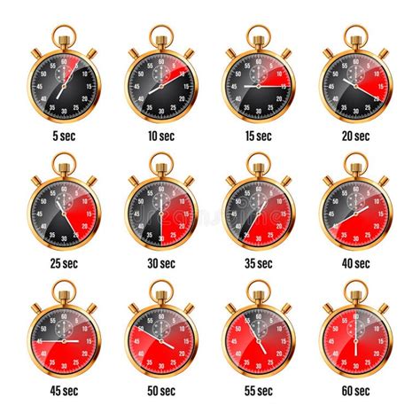 Red Countdown Timer Stock Illustrations 11751 Red Countdown Timer