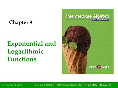 ppt mastering exponential and logarithmic equations powerpoint