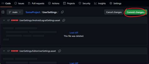 Github Doesnt Ignore The Usersettings Folder And The Default 2021