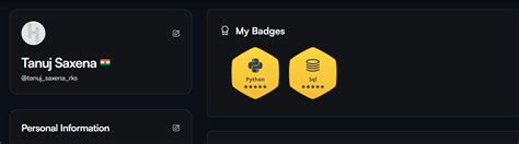 Achievements My Portfolio