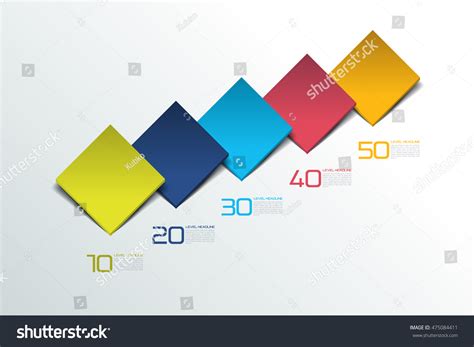 Cube Infographics Options Banner Template Scheme Stock Vector Royalty