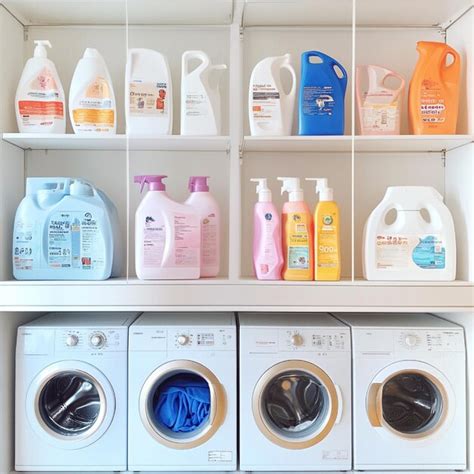 A Visual Guide To How Much Detergent To Use For Different Load Sizes