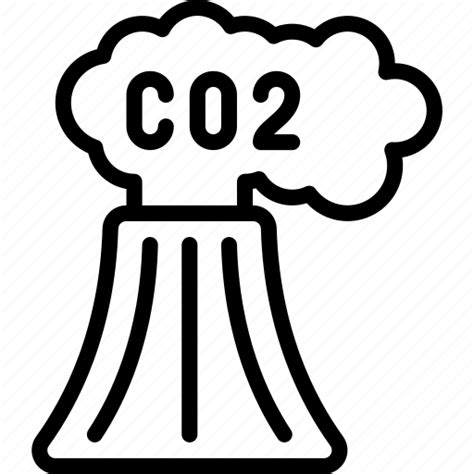 Pollution Carbon Emissions Gas Icon Download On Iconfinder