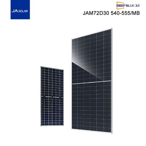 Ja Solar Bifacial Solar Panel 530w 535w 540w 545w 550w Double Glass