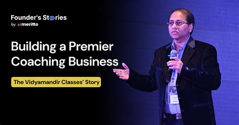 Building A Premier Coaching Business The Vidyamandir Classes Story By Mr Shyam Mohan Gupta