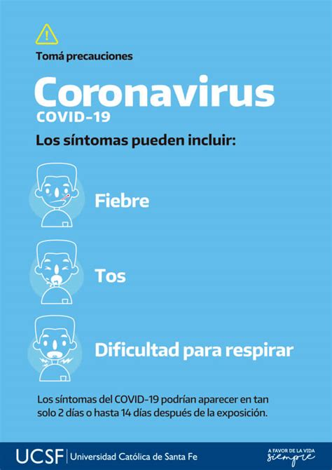 Medidas Preventivas Contra El Coronavirus ~ Ucsf Universidad Católica