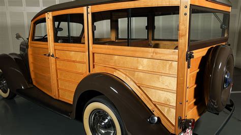 1937 Ford Woodie De Luxe Station Wagon The Academy Of Art