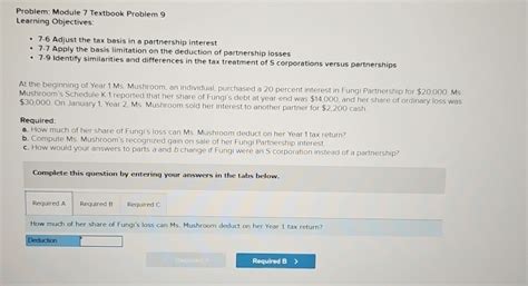 Solved Problem Module 7 ﻿textbook Problem 9learning