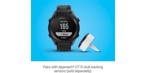 Garmin Approach S12 Golf Watch Black