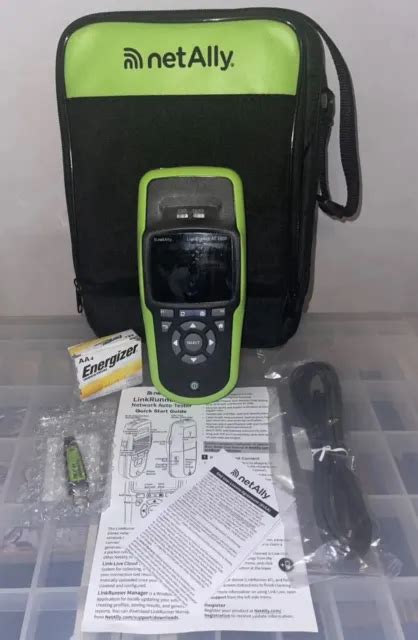Netally Link Runner At 1000 Lrat Ethernet Connectivity Network Tester New £825 00 Picclick Uk