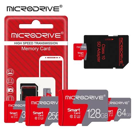 Карта памяти Micro SD, класс 10, 4 ГБ, 8 ГБ, 16 ГБ, 32 ГБ, 64 ГБ, 128 ...