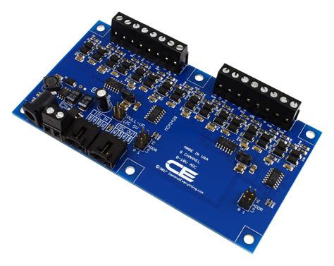 8 Channel I2C 0 24V Analog To Digital Converter ADC With I2C Interface