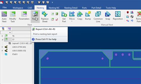 4 Take A Nesting Run To Sigmanest And Back To Tekla Powerfab Trimble